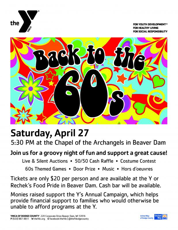 Back to the 60s - Annual Campaign Fundraising Event